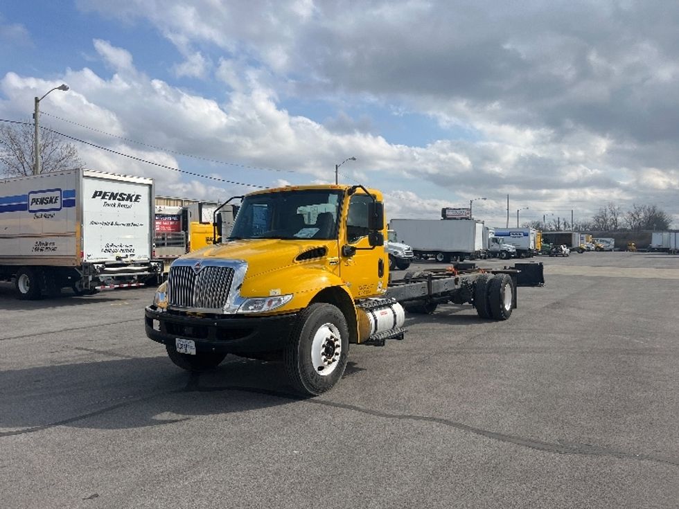 2021 International MV607 Cab and Chassis Truck