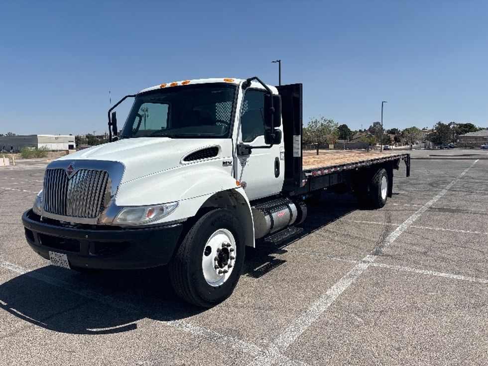2020 International MV607 Flatbed Truck