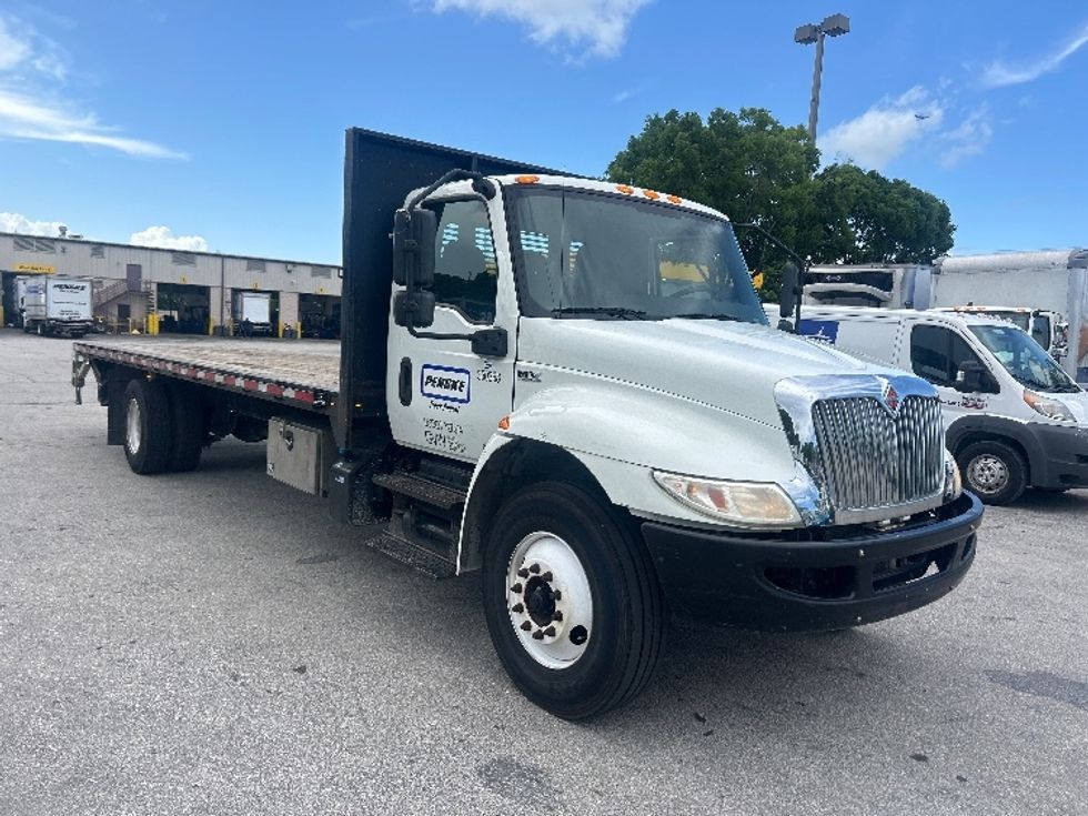 2020 International MV607 Flatbed Truck