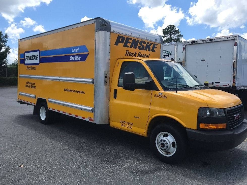 2021 GMC Savana G33903 Light Duty Box Truck