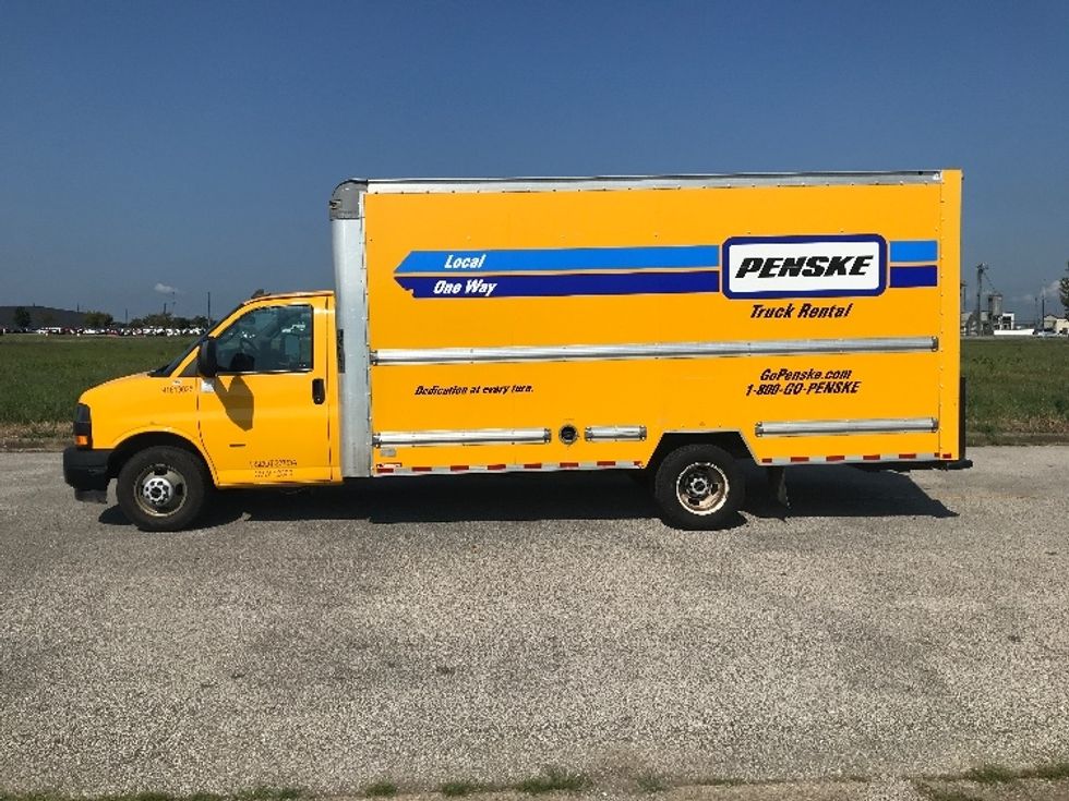 2021 GMC Savana G33903 Light Duty Box Truck