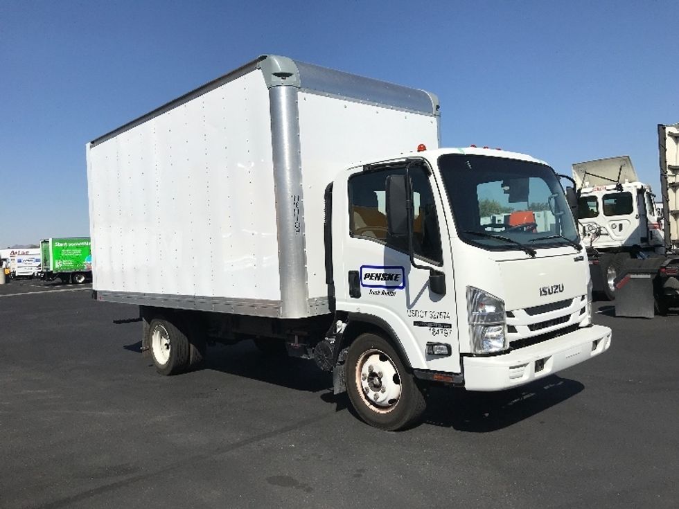 2017 Isuzu NPR EFI Light Duty Box Truck