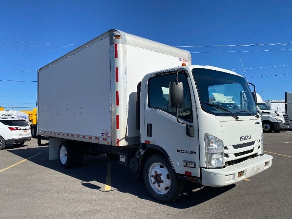 2018 Isuzu NPR Light Duty Box Truck