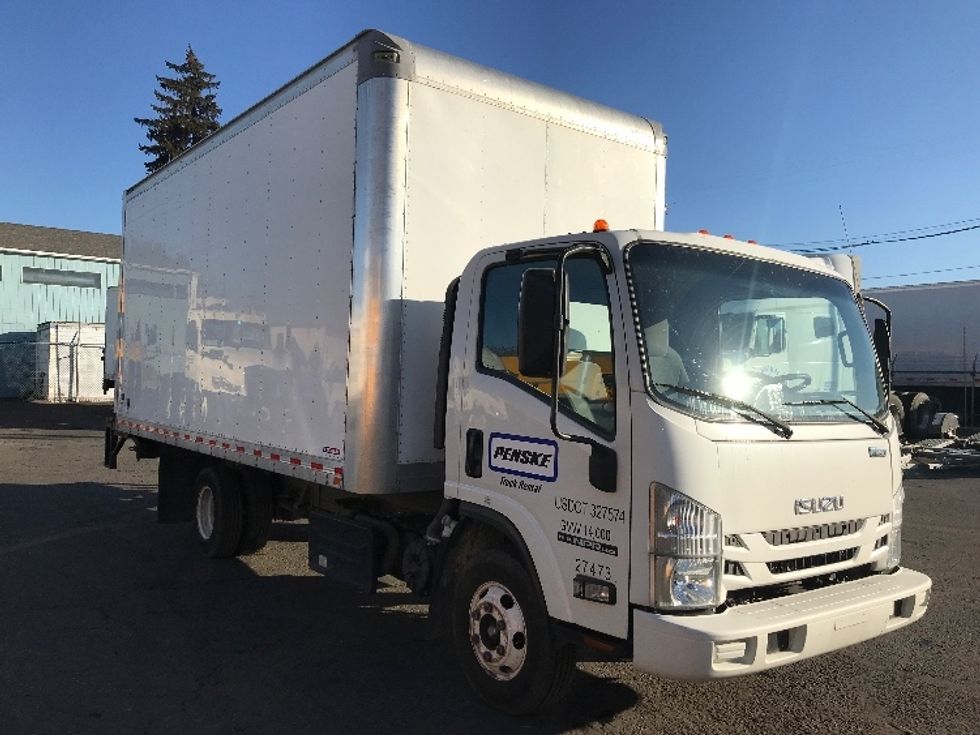 2019 Isuzu NPR Light Duty Box Truck