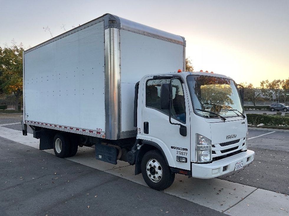 2019 Isuzu NPR Light Duty Box Truck