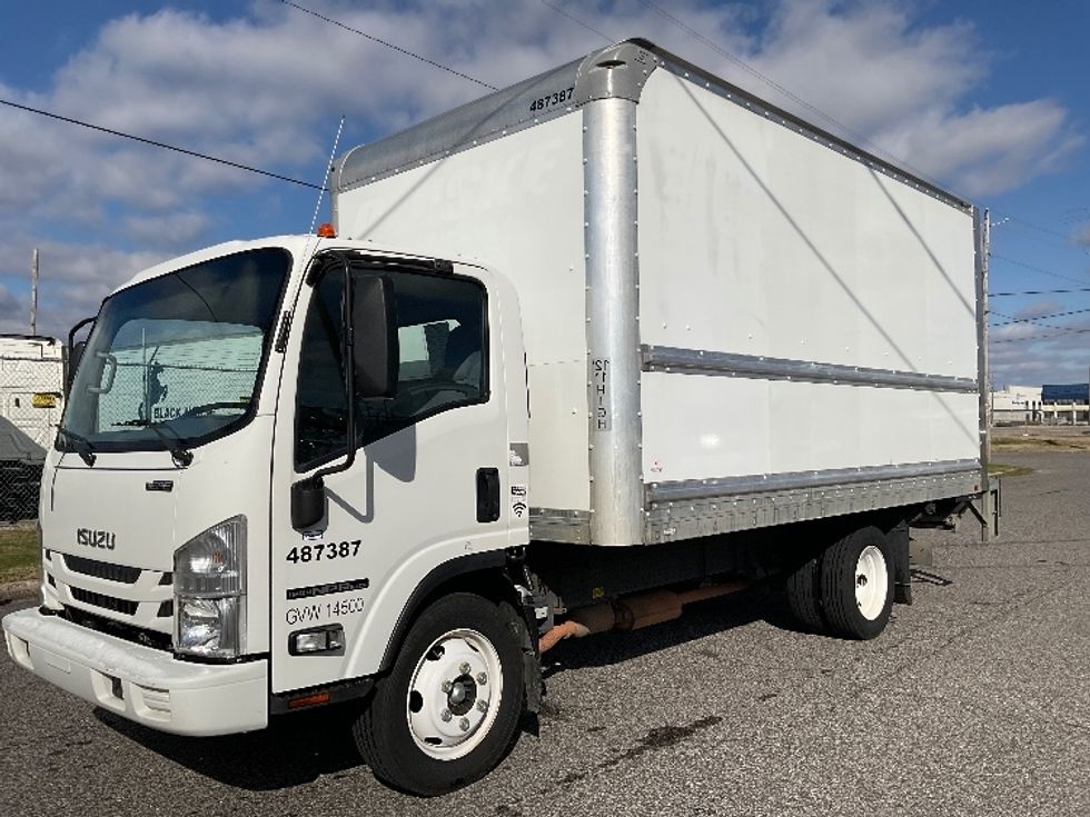 2021 Isuzu NPR EFI Light Duty Box Truck