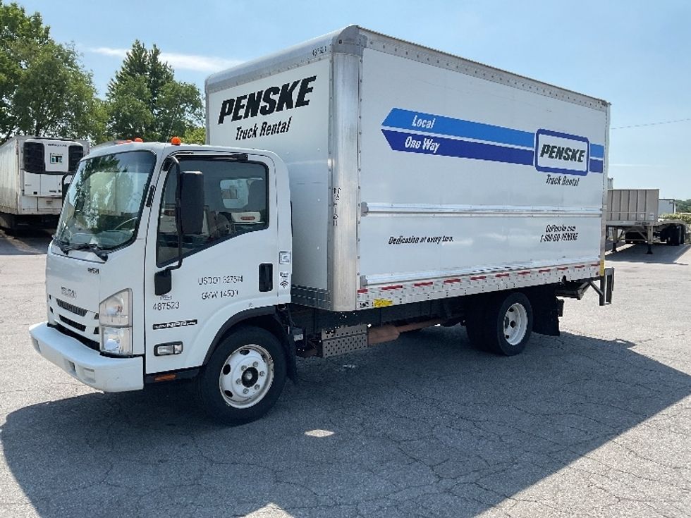 2021 Isuzu NPR EFI Light Duty Box Truck