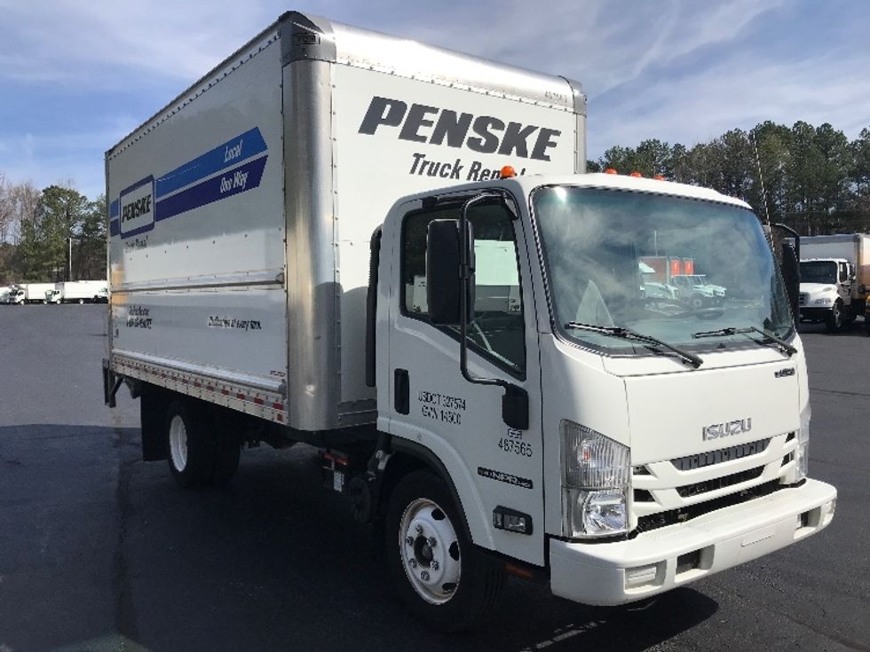 2021 Isuzu NPR EFI Light Duty Box Truck