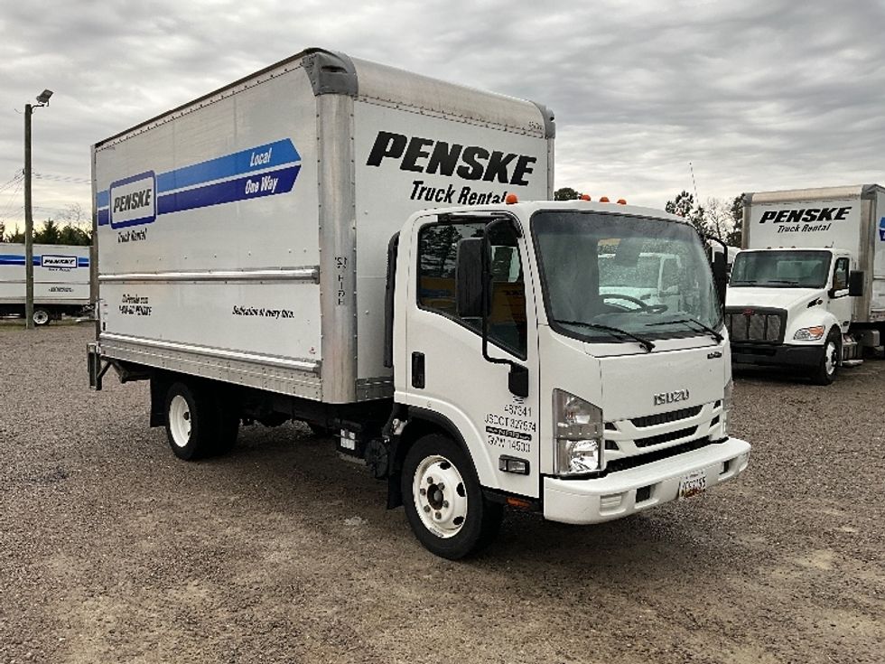 2021 Isuzu NPR EFI Light Duty Box Truck