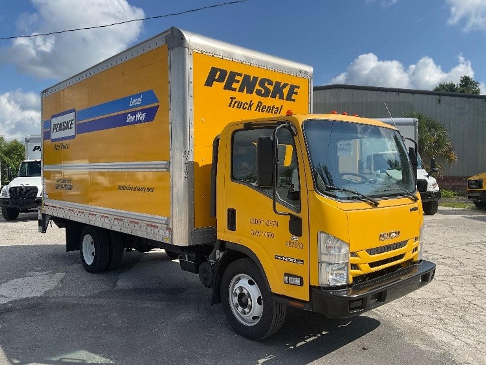 2021 Isuzu NPR EFI Light Duty Box Truck