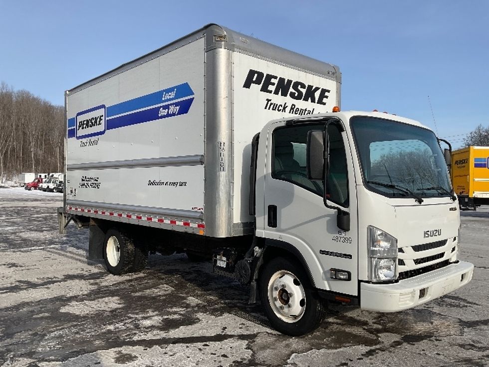 2021 Isuzu NPR EFI Light Duty Box Truck