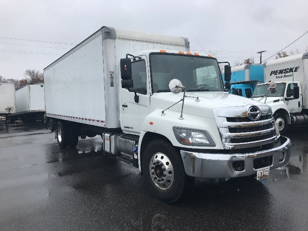 2017 Hino 268 Medium Duty Box Truck