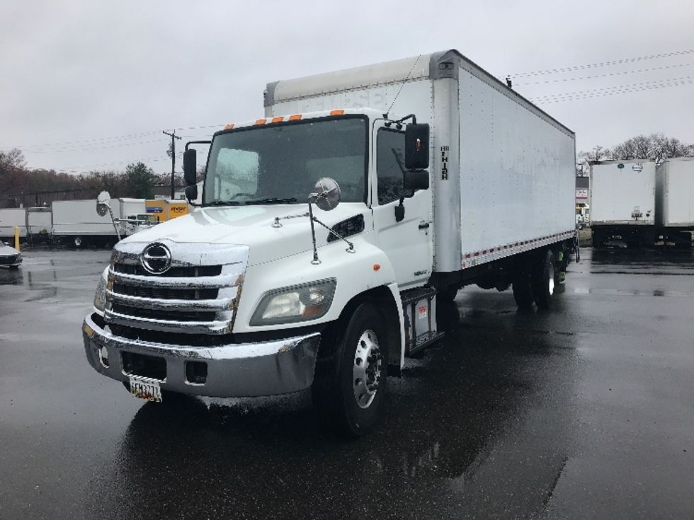 2017 Hino 268 Medium Duty Box Truck
