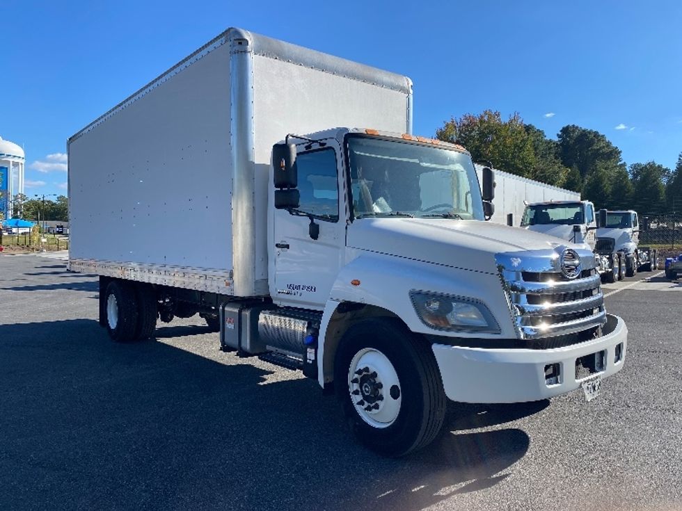 2017 Hino 268 Medium Duty Box Truck