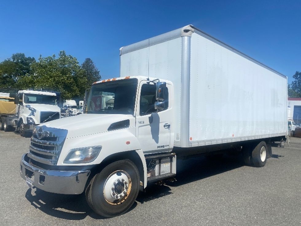 2017 Hino 338 Medium Duty Box Truck