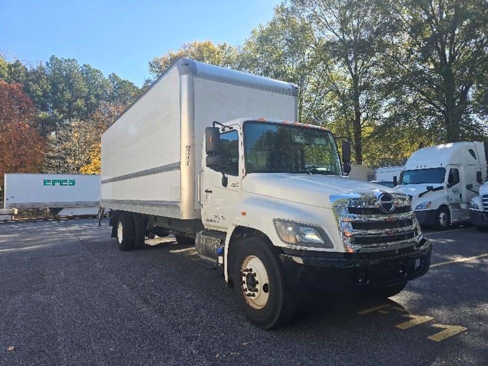 2019 Hino 268 Medium Duty Box Truck