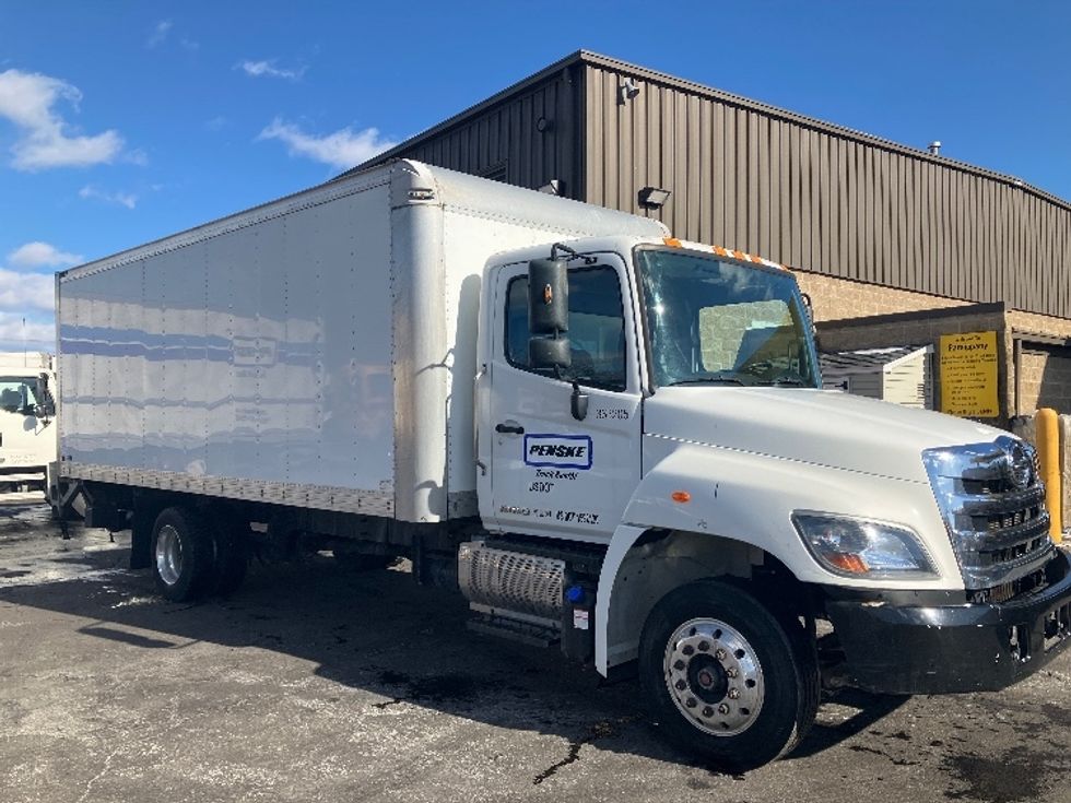 2020 Hino 258LP Medium Duty Box Truck