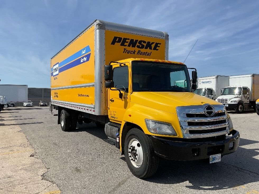 2020 Hino 268 Medium Duty Box Truck