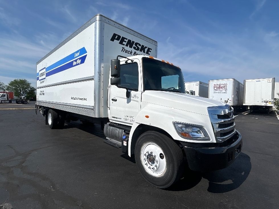 2020 Hino 268 Medium Duty Box Truck