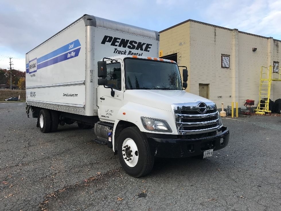 2020 Hino 268 Medium Duty Box Truck
