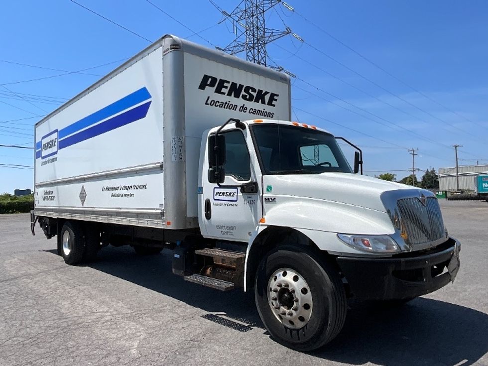2020 International MV607 Medium Duty Box Truck