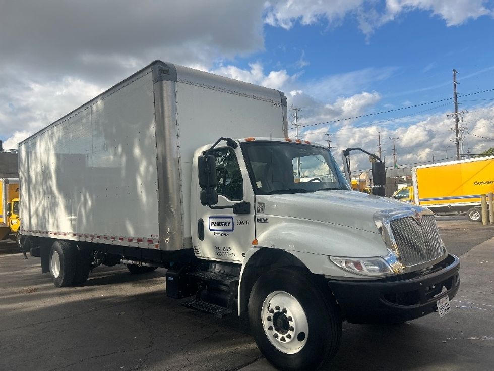 2020 International MV607 Medium Duty Box Truck