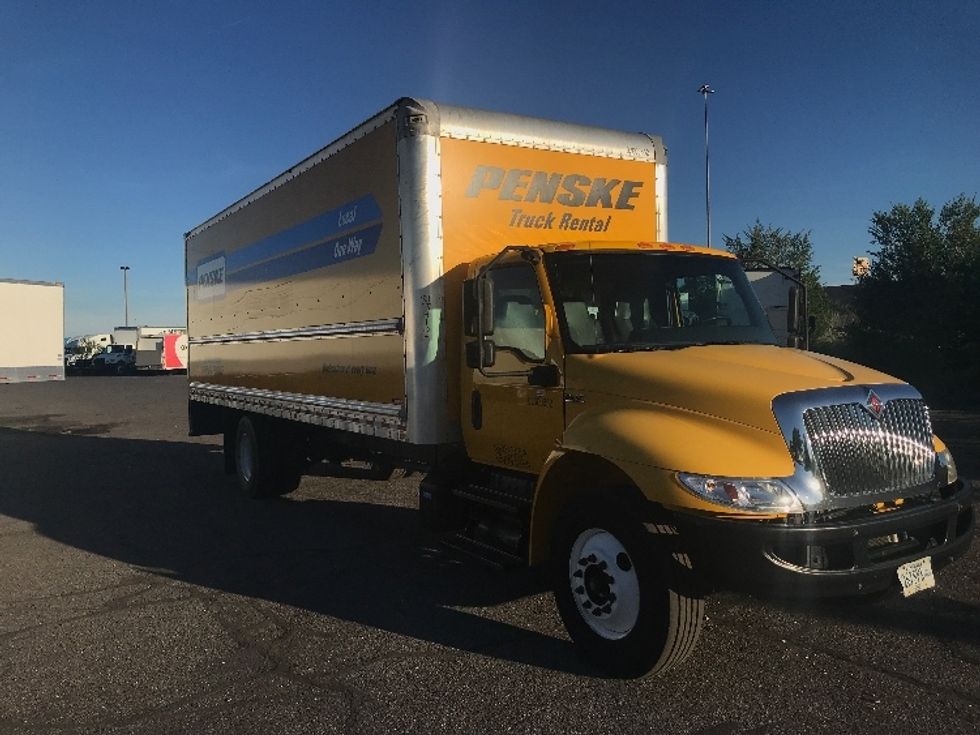 2020 International MV607 Medium Duty Box Truck