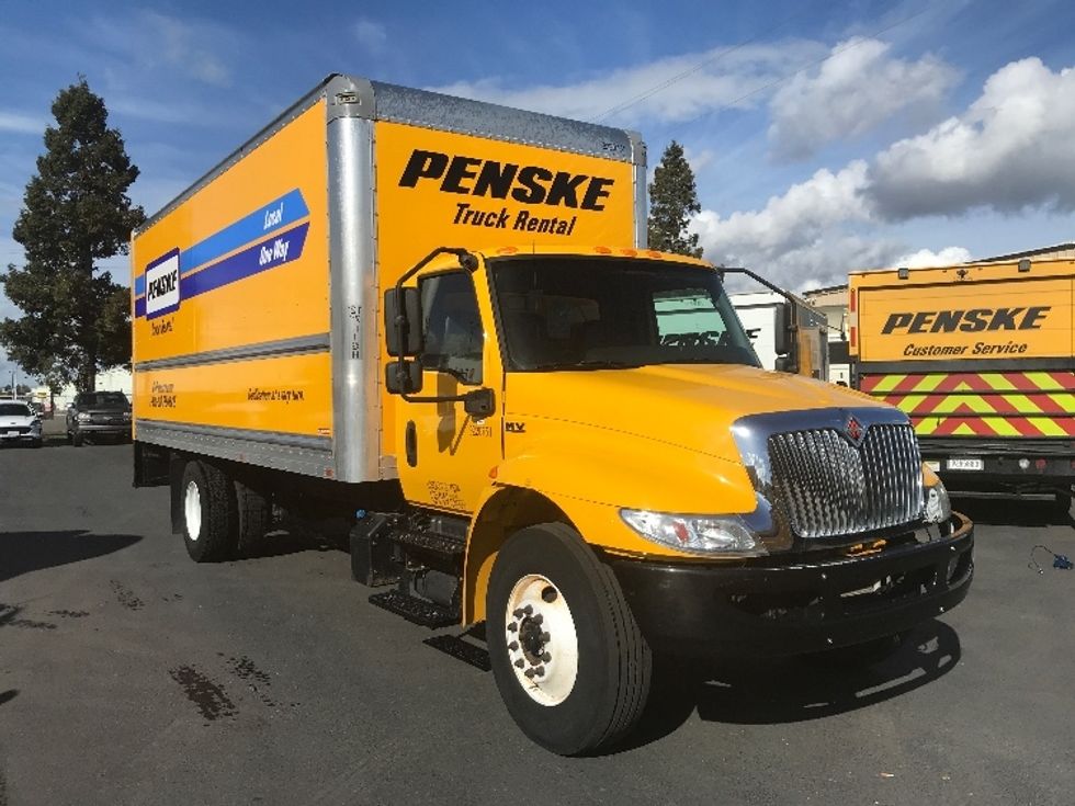 2020 International MV607 Medium Duty Box Truck