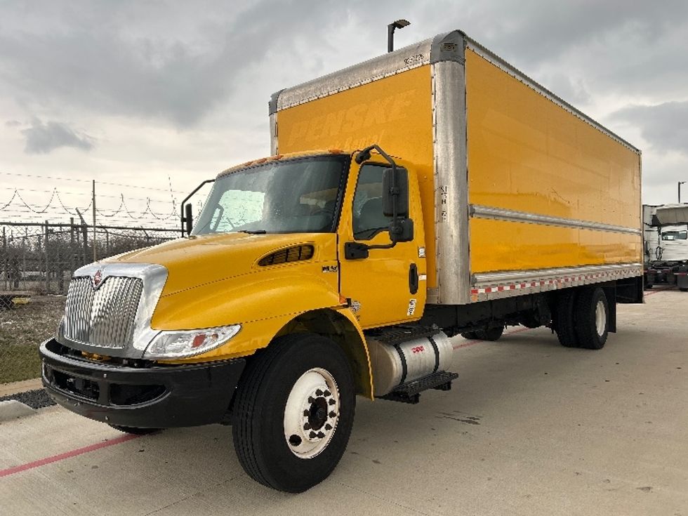 2021 International MV607 Medium Duty Box Truck