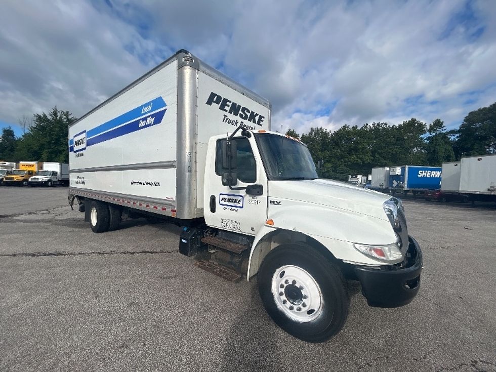 2021 International MV607 Medium Duty Box Truck
