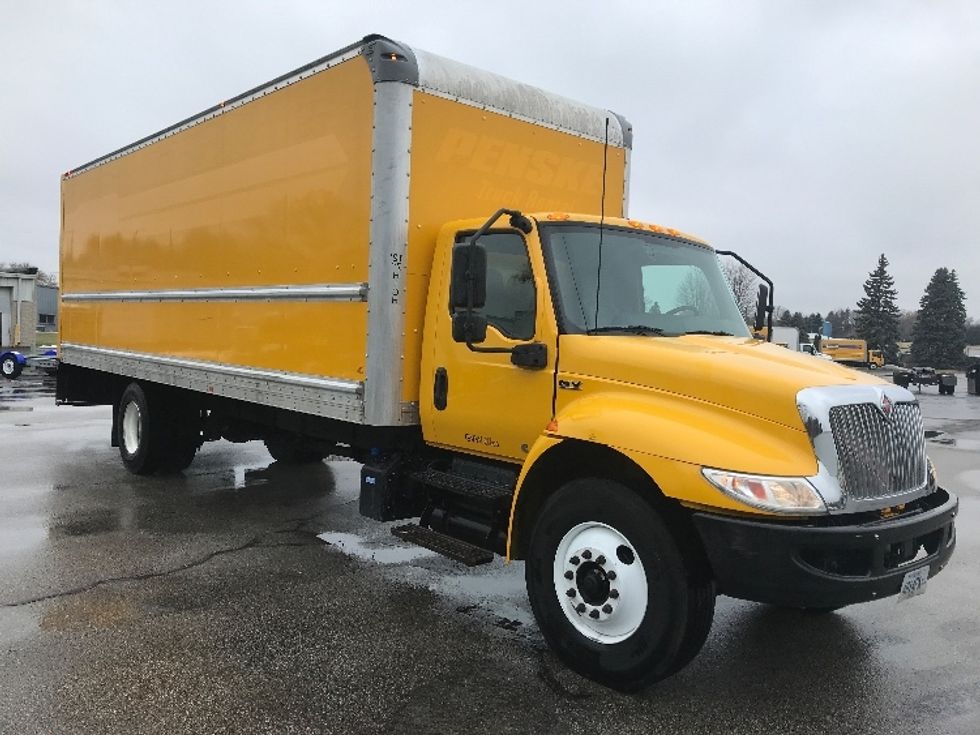 2021 International MV607 Medium Duty Box Truck
