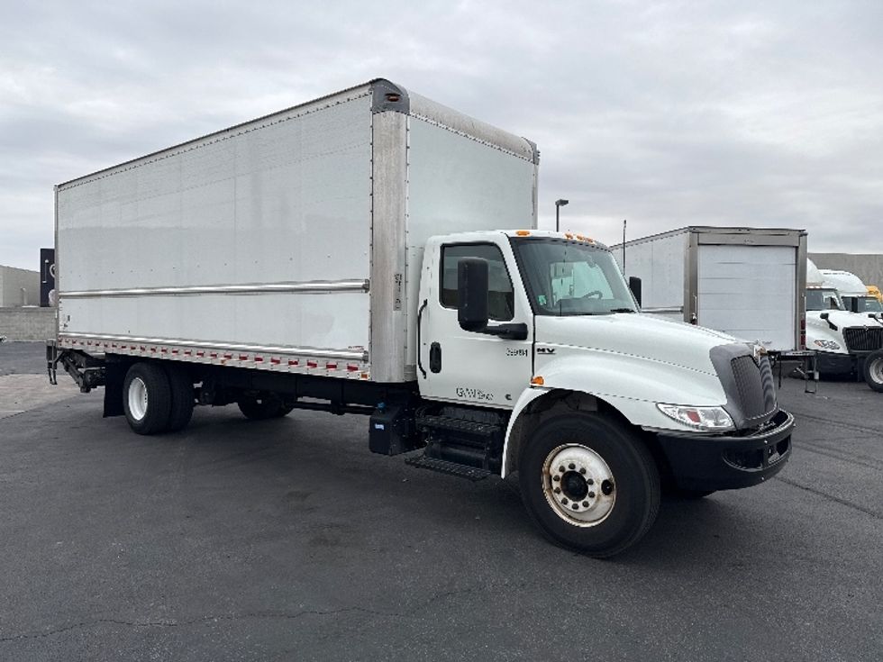 2022 International MV607 Medium Duty Box Truck