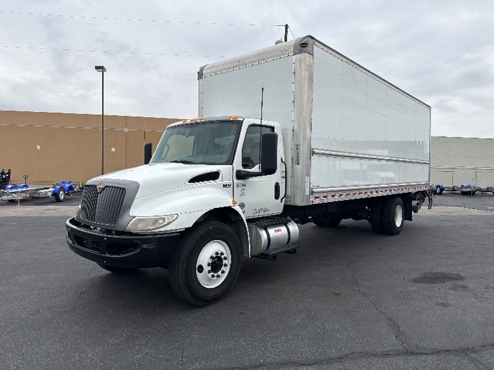 2022 International MV607 Medium Duty Box Truck