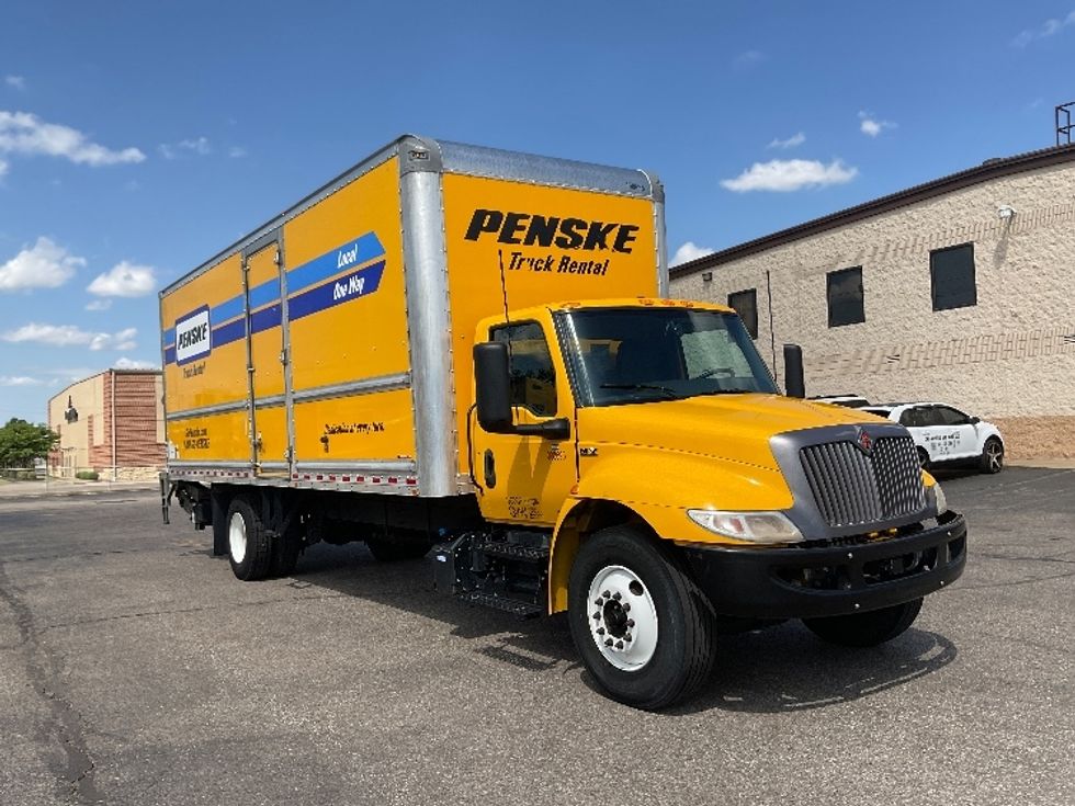 2022 International MV607 Medium Duty Box Truck