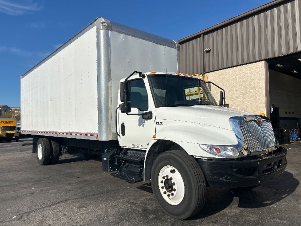 2022 International MV607 Medium Duty Box Truck