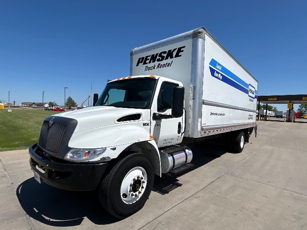 2022 International MV607 Medium Duty Box Truck