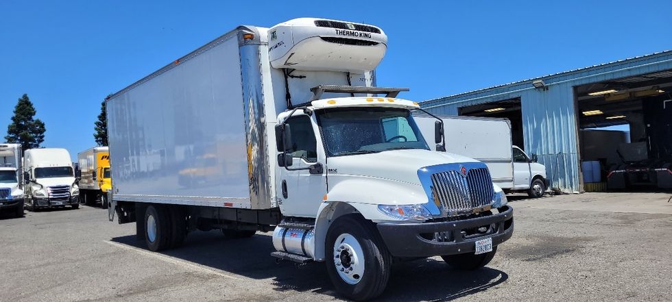2020 International MV607 Refrigerated Truck