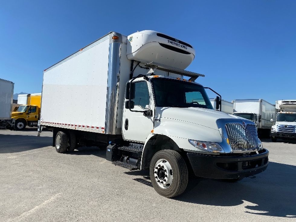2020 International MV607LP Refrigerated Truck