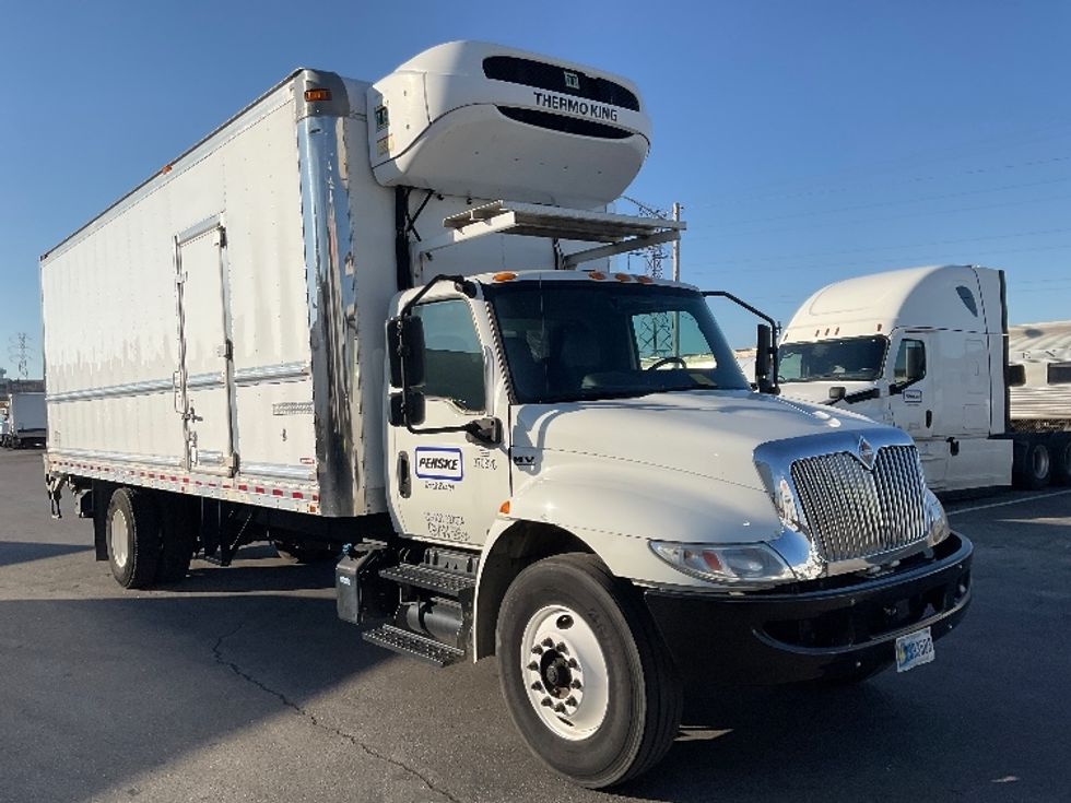 2021 International MV607 Refrigerated Truck