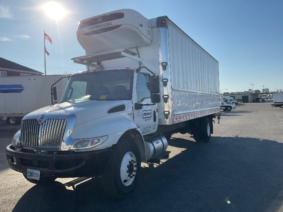 2021 International MV607 Refrigerated Truck